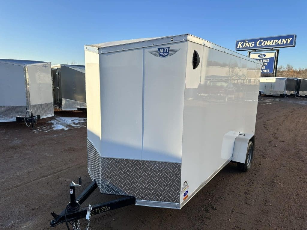 2025 MTI 6x12 Enclosed Trailer - Ultimate Storage Solution