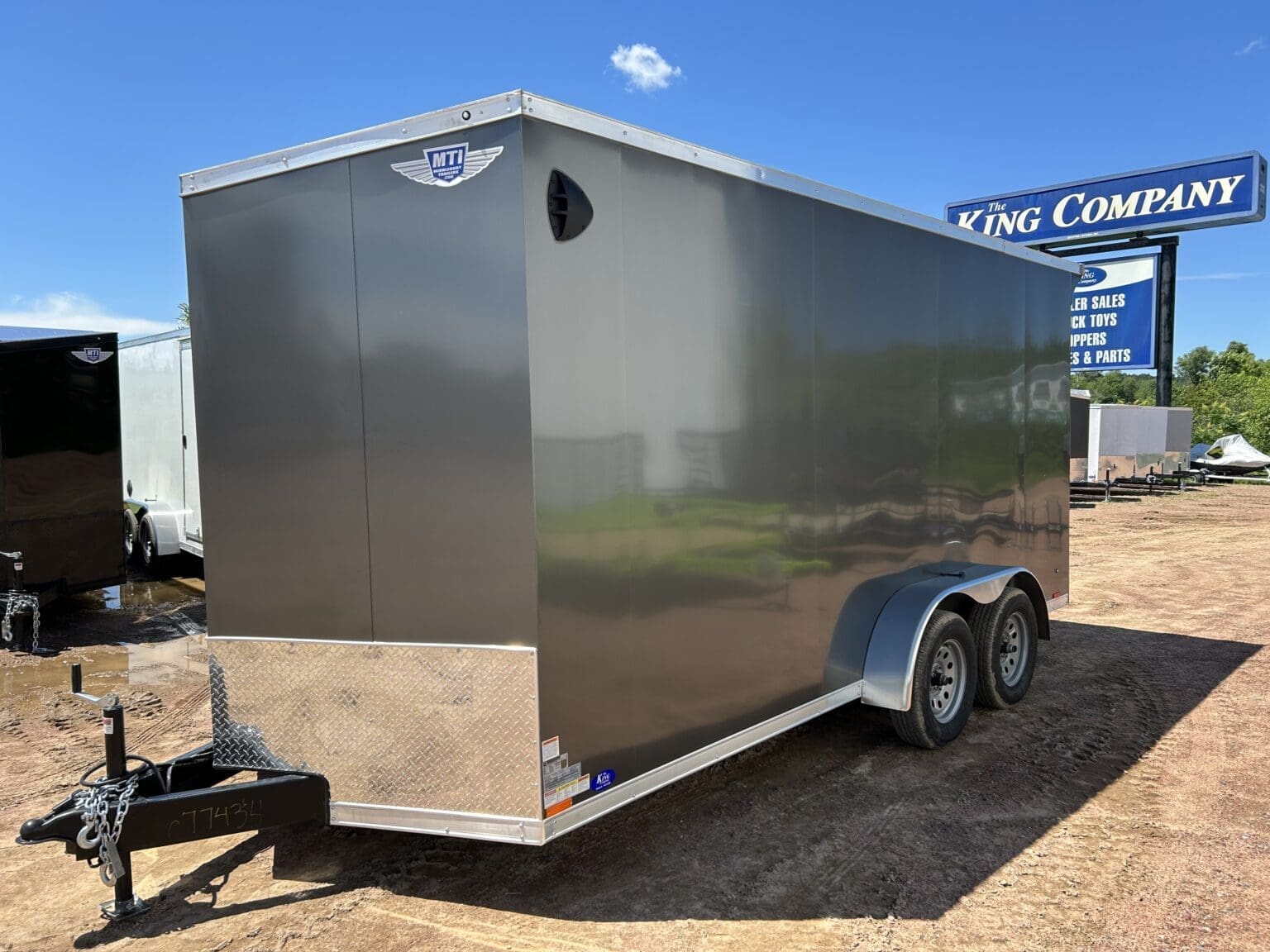 Buy 2025 MTI 7x16 Enclosed Trailer | The King Company