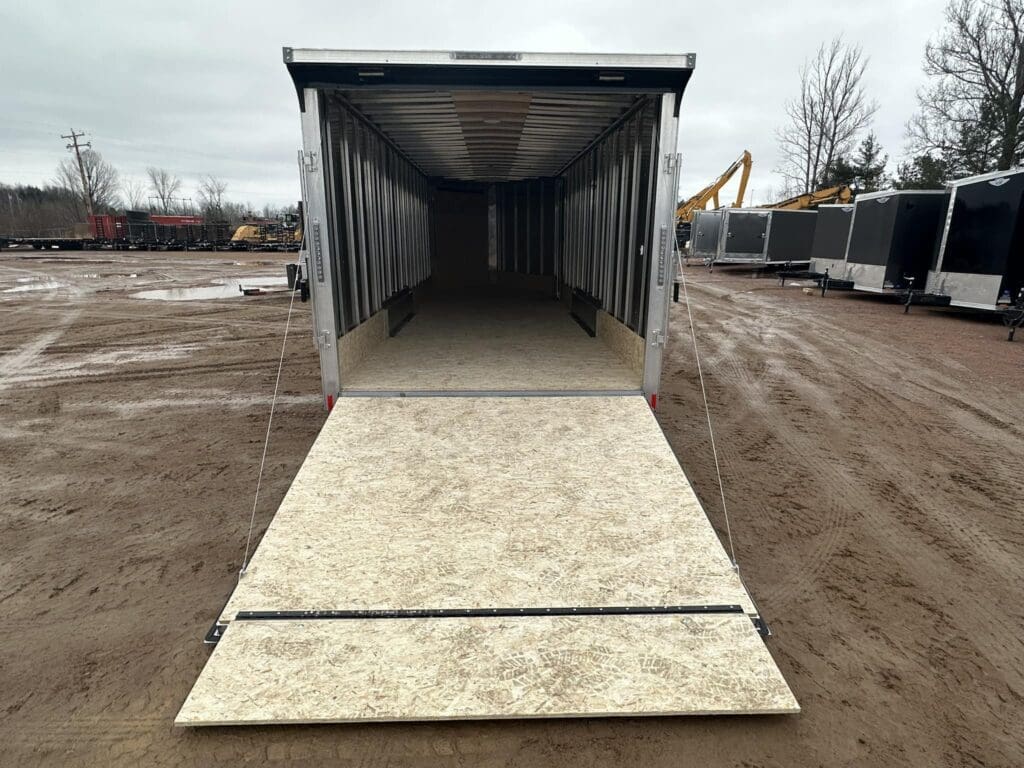 2025 MTI 7.5'x27' Aluminum Snow Trailer | The King Company