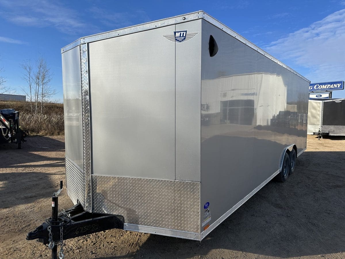 2026 MTI Enclosed 8.5x24 Car Trailer | The King Company
