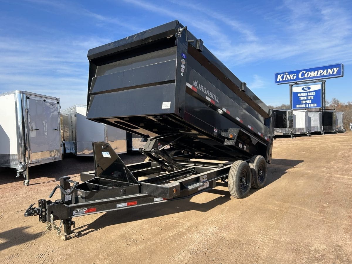 2025 IronBull 83x16 14000 DTB Dump Trailer for Sale