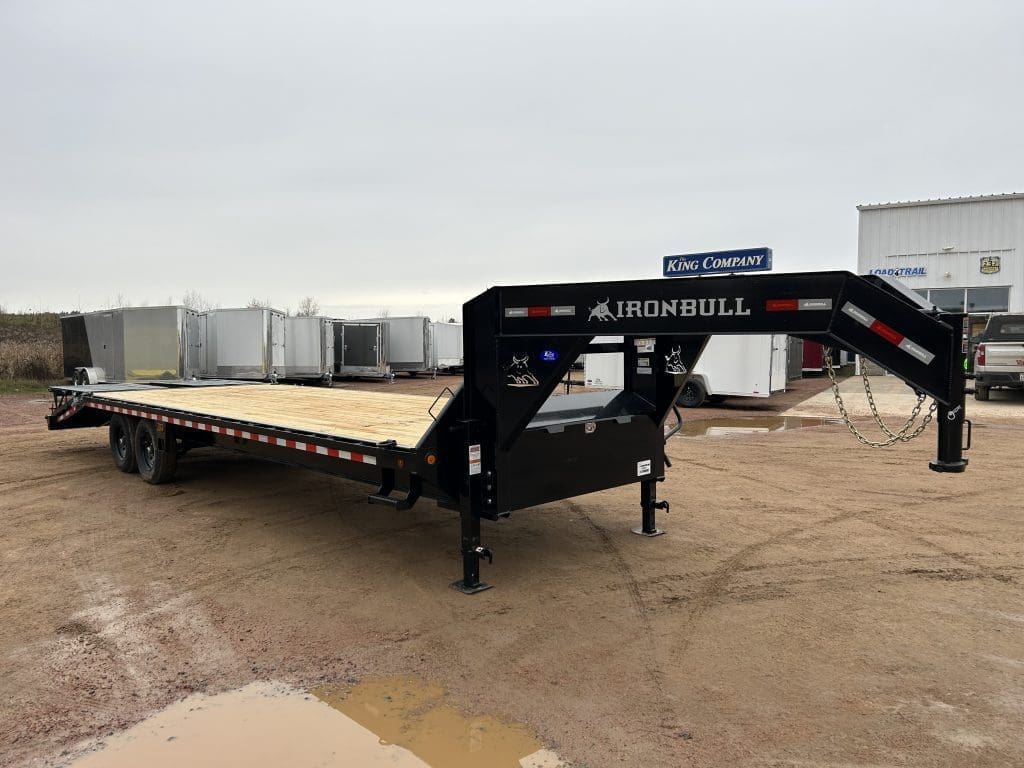2025 Iron Bull Gooseneck 102x28 with Rampage Ramps - 14K