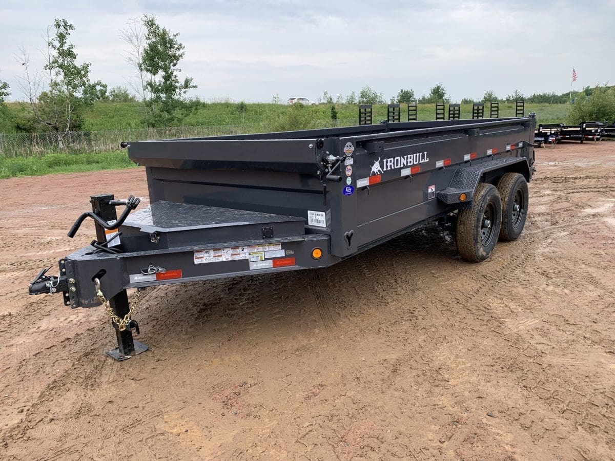 Iron Bull 14K Dump Trailer 2025 - Durable & Reliable