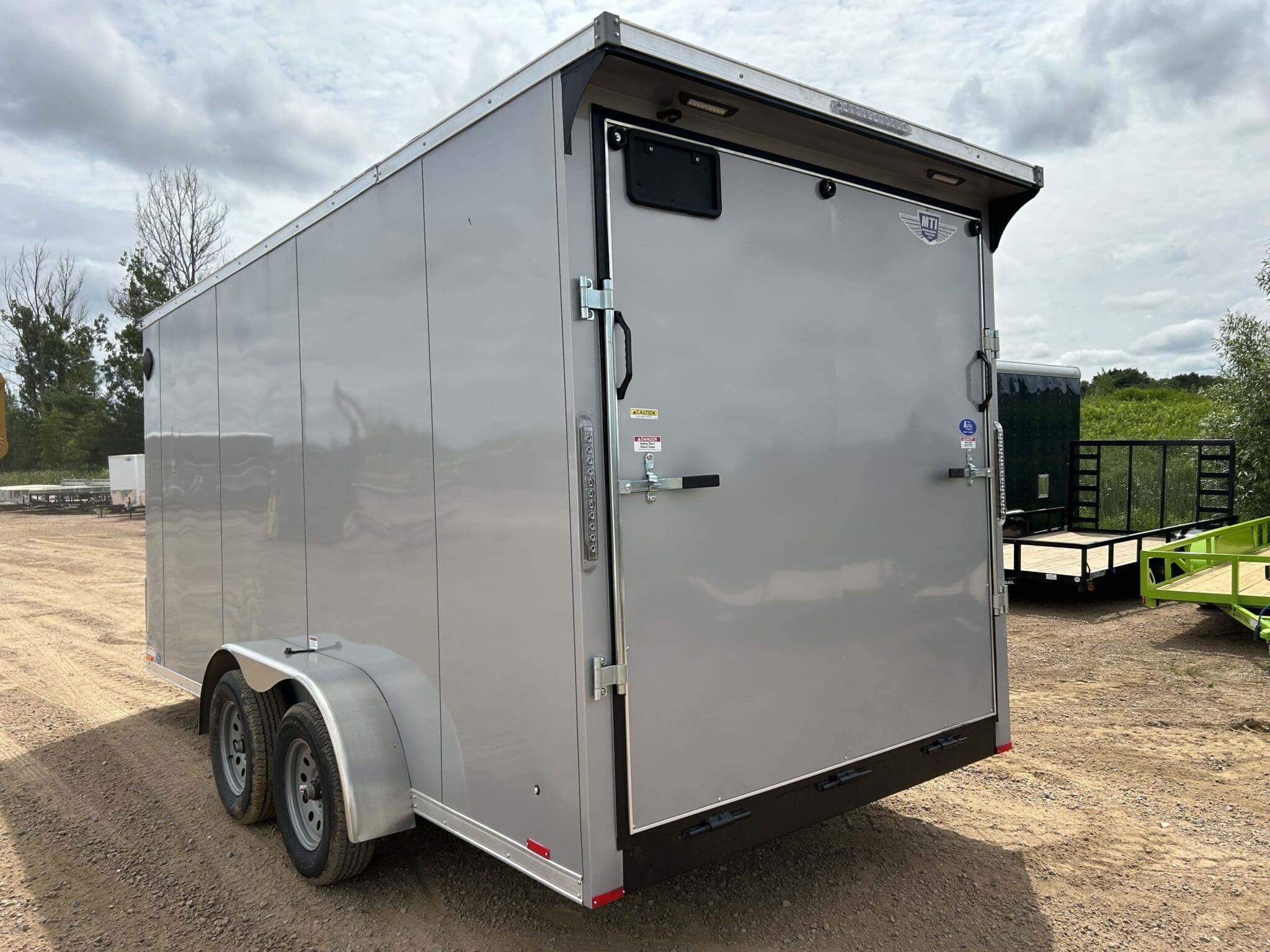 2025 MTI MDLX 7×14 ENCLOSED TRAILER – The King Company
